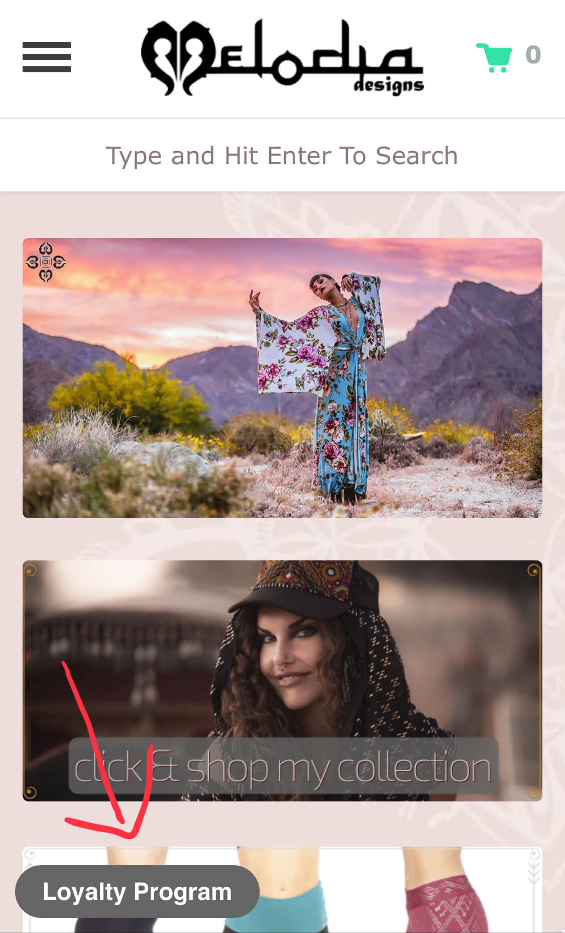 Melo's Loyalty Program with Melodia Designs